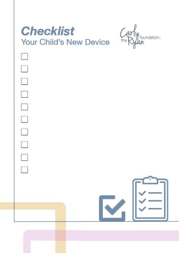 New Device Checklist | The Carly Ryan Foundation